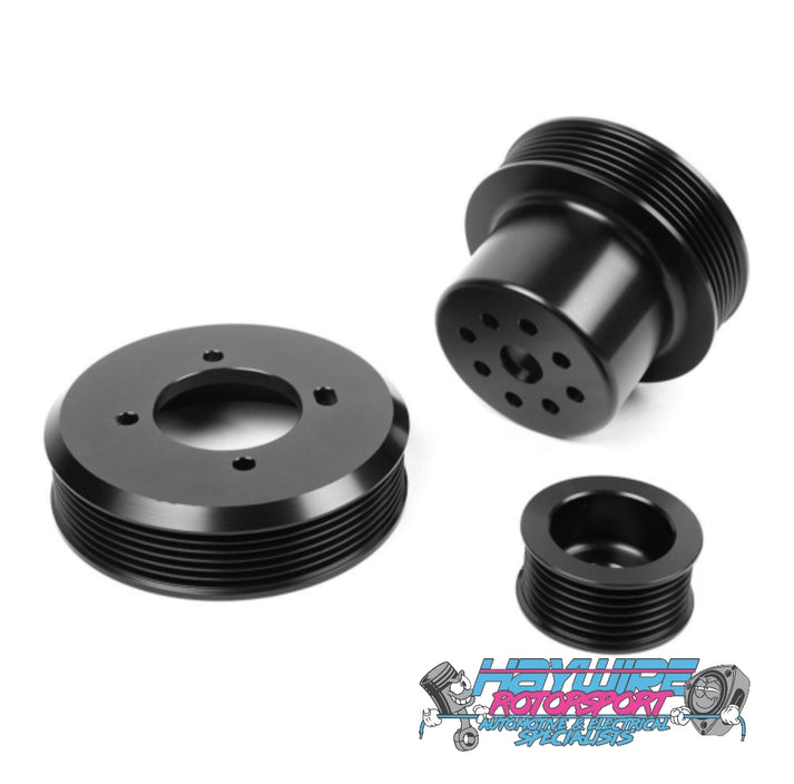 13B/20B Multi rib pulley kit – HaywireRotorsport.co.nz